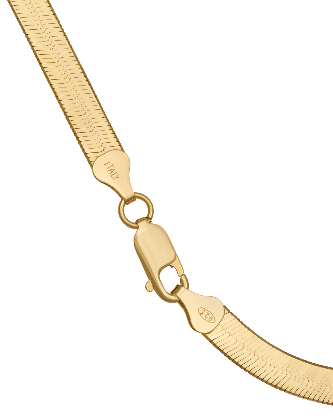 Shop High-Quality Gold Vermeil Flat Snake Chains for Necklaces | UNTAMD ...