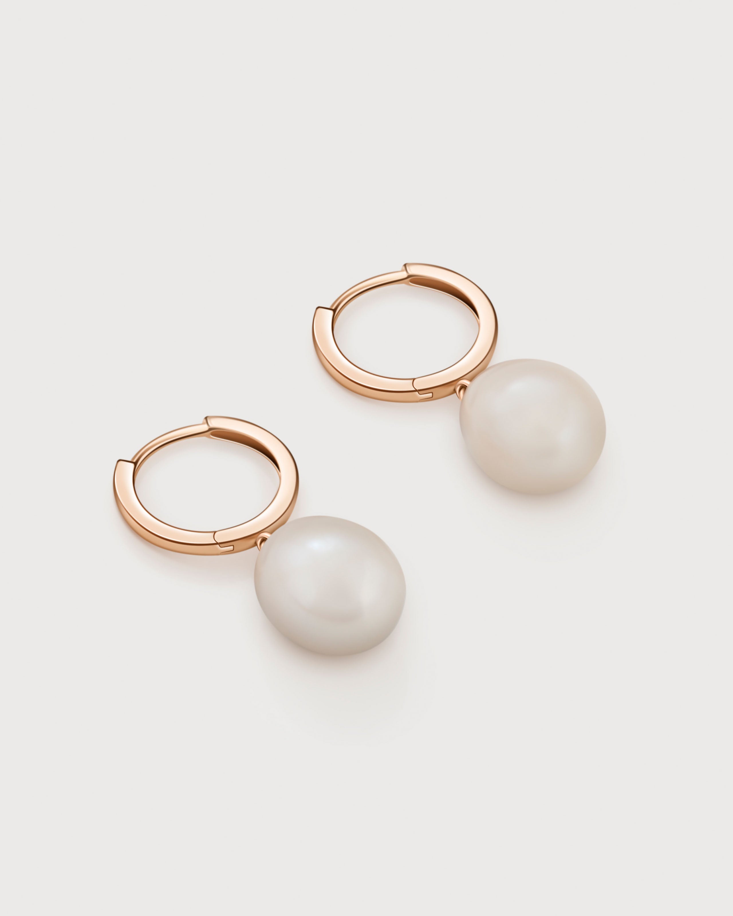 Natural Pearl Hoops – Untamd