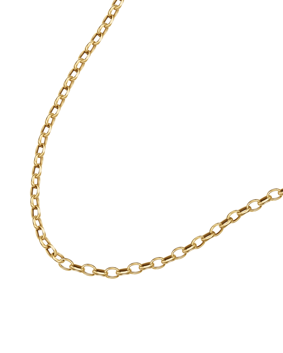 Shop High-Quality Gold Vermeil Simple Chains for Necklaces | UNTAMD ...
